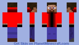 Winter Time Steve Minecraft Skin