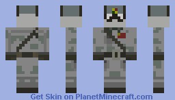 Winterized Chinese Soldier Minecraft Skin