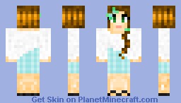 Girly Girl Minecraft Skin