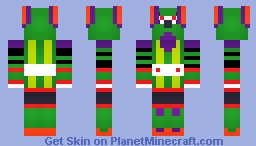 Wire Sponge (Megaman X2) Minecraft Skin