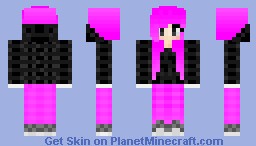 Wither Girl Minecraft Skin