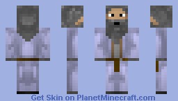 Wizard(Linear Light shading) Minecraft Skin