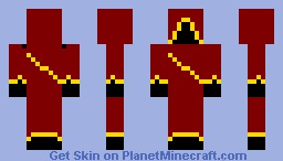 Wizard Of The Fire Rune Minecraft Skin