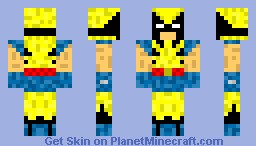 Wolverine Minecraft Skin