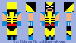 Wolverine Minecraft Skin