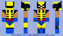 Wolverine Minecraft Skin