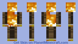 Wood Burns Minecraft Skin