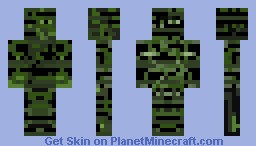 Tree camo Minecraft Skin