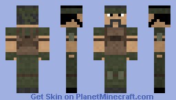COD Black Ops Woods Minecraft Skin
