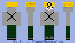 Miner Rabbit Minecraft Skin