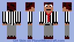 Pin-Stripe Suit Mafia Minecraft Skin