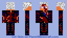 My wound wizard or knight Minecraft Skin