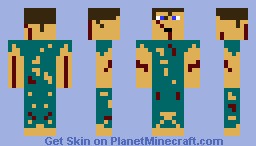 Wounded Survivor Minecraft Skin