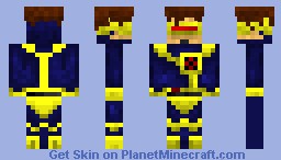 Cyclops (X-Men) Minecraft Skin