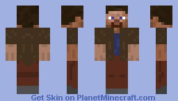 Steve dres up Minecraft Skin