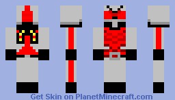 Kamen Rider X Minecraft Skin