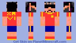 SOCCER PLAYER Minecraft Skin