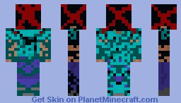 X-ed Steve Minecraft Skin