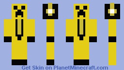LOL co. skins: Yellow creeper Minecraft Skin