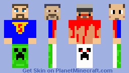 yogscast in a nutshell Minecraft Skin