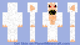 Red Yelling Cyclops for Monster in the Closet Skin Contest Minecraft Skin