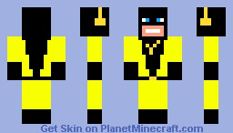 Yellow Jacket (Hank Pym) Minecraft Skin