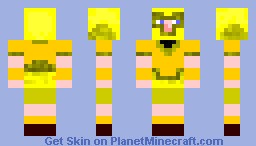 Yellow knight Minecraft Skin