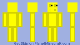 YellowMan Minecraft Skin