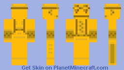 4 Colour Yellow Man Minecraft Skin