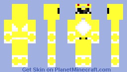 White Power Ranger Minecraft Skin
