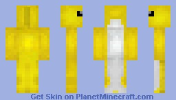 Yellow Porpoise Minecraft Skin