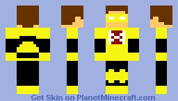 Yellow lantern Minecraft Skin