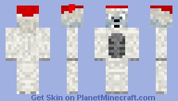 Glitch: Yeti Spaghetti Minecraft Skin