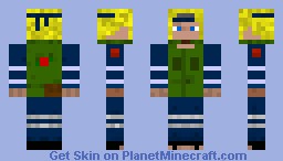 Minato Namikaze Minecraft Skin