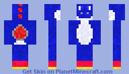 Blue Yoshi Minecraft Skin