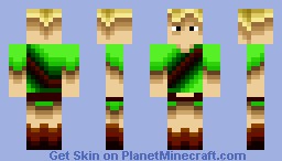 Young Link (without cap) Minecraft Skin