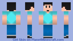 Young Steve (Shaded) Minecraft Skin