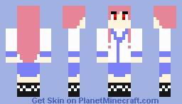 Yui from angel beats Minecraft Skin