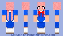 Yuno Gasai Mirai Nikki Minecraft Skin