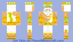 Zeus Minecraft Skin