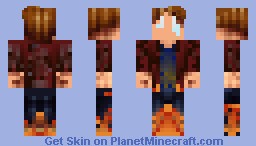 BURNING HELP!!! Minecraft Skin