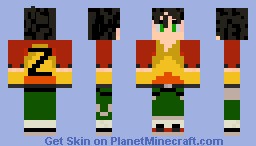 they call him Z Minecraft Skin