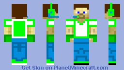 Zack Summer Skin Minecraft Skin