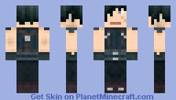 Zack (Final Fantasy VII - Crisis Core) Minecraft Skin