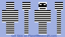 Zebra Minecraft Skin