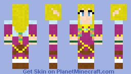 Skyward Sword Zelda Minecraft Skin