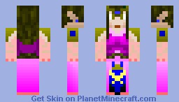 Princess Zelda Minecraft Skin