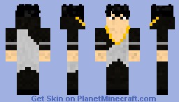 Zeref the Dark Wizard Minecraft Skin