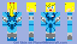 Zero Suit Samus Minecraft Skin