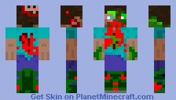 Zombie_Steve Minecraft Skin
